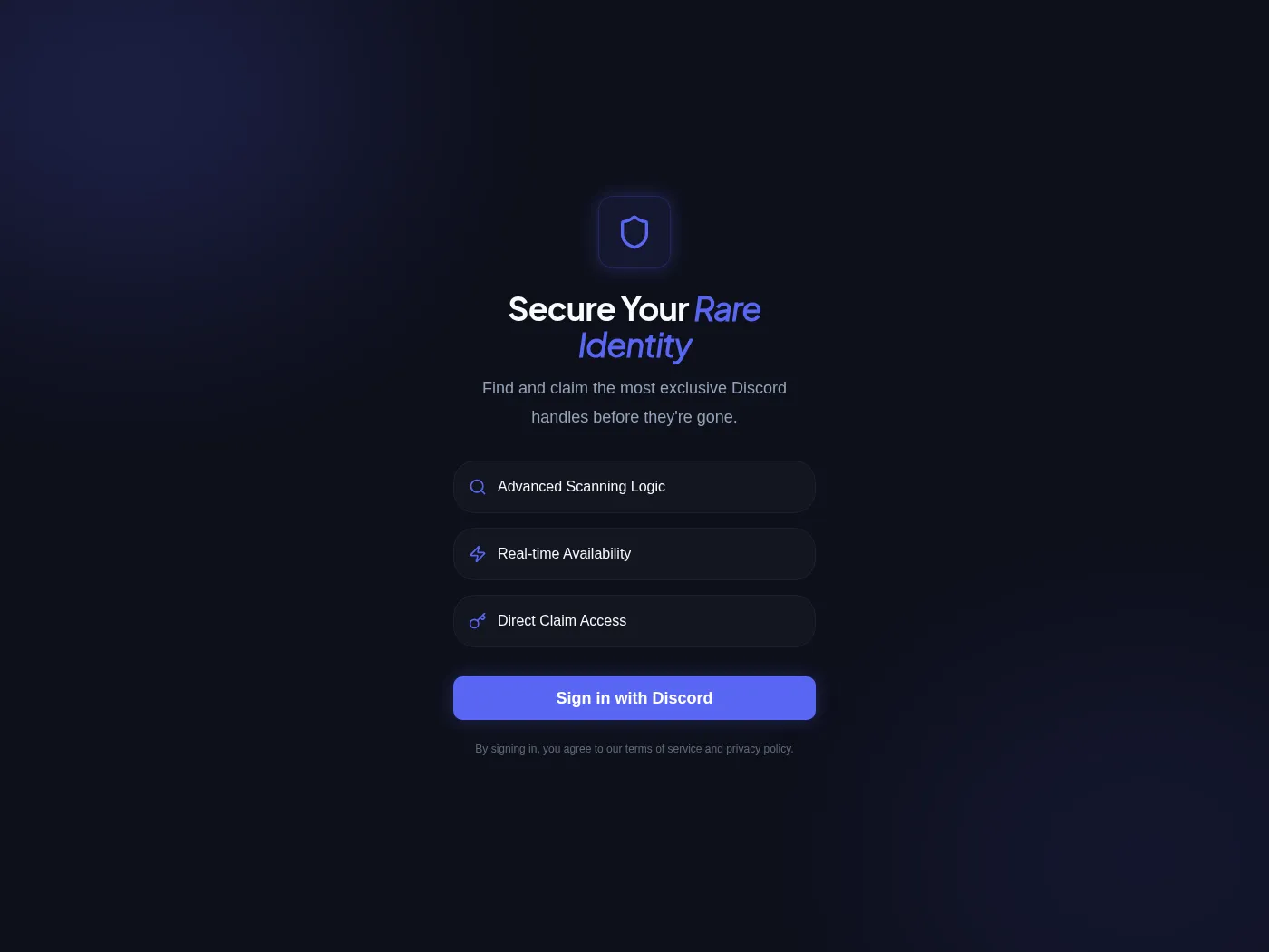 Short Discord Username Finder