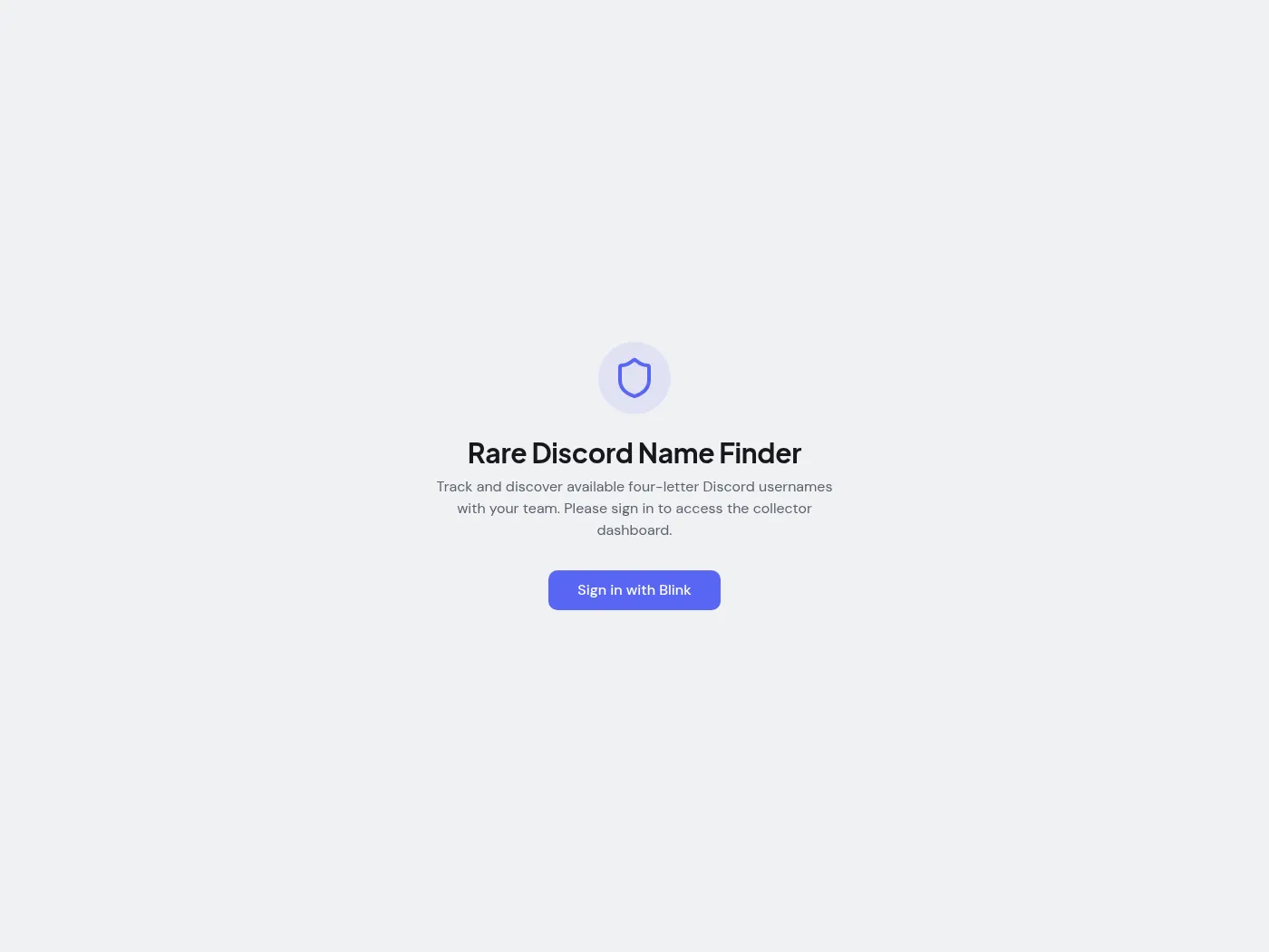 Rare Discord Name Finder