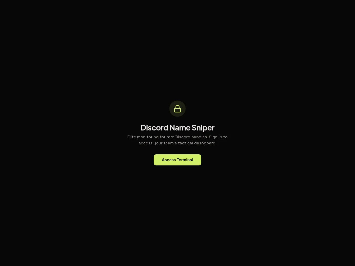 Discord Name Sniper