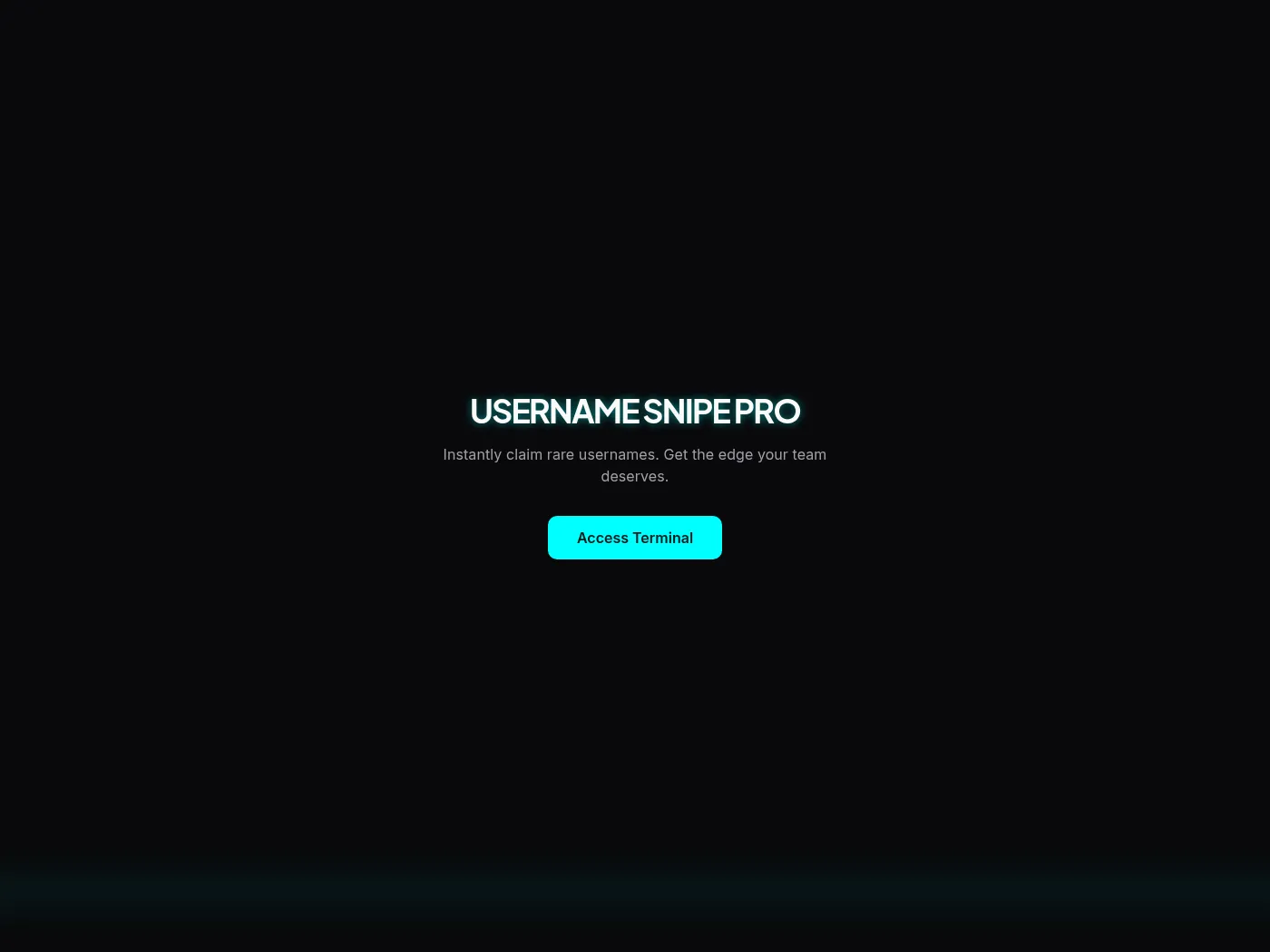 Username Snipe Pro