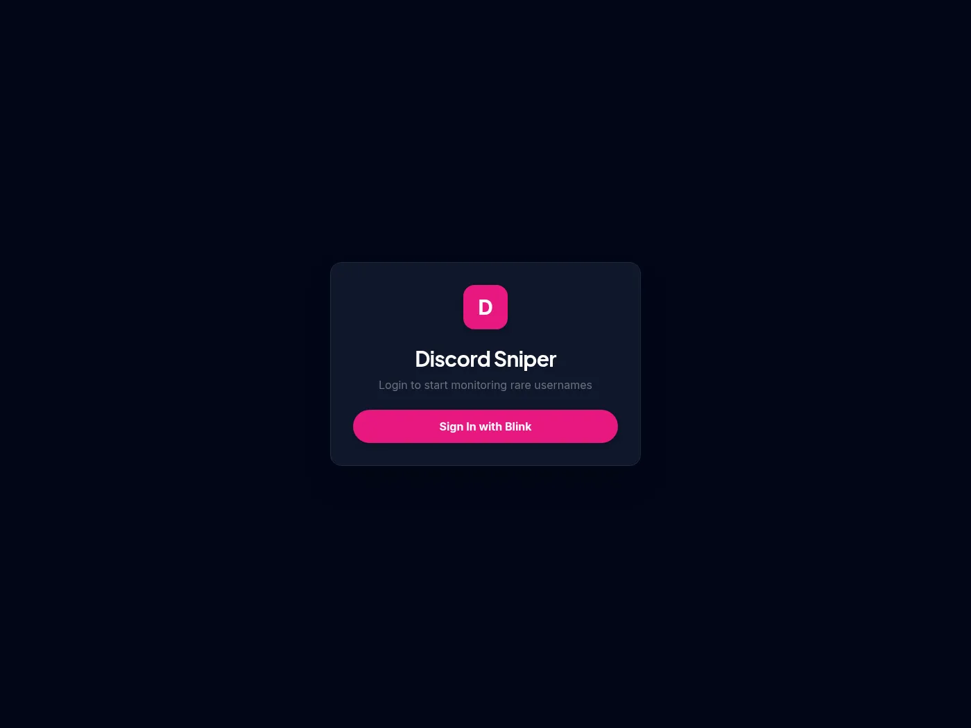 Discord Name Sniper