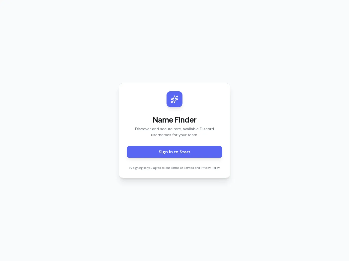Discord Name Finder