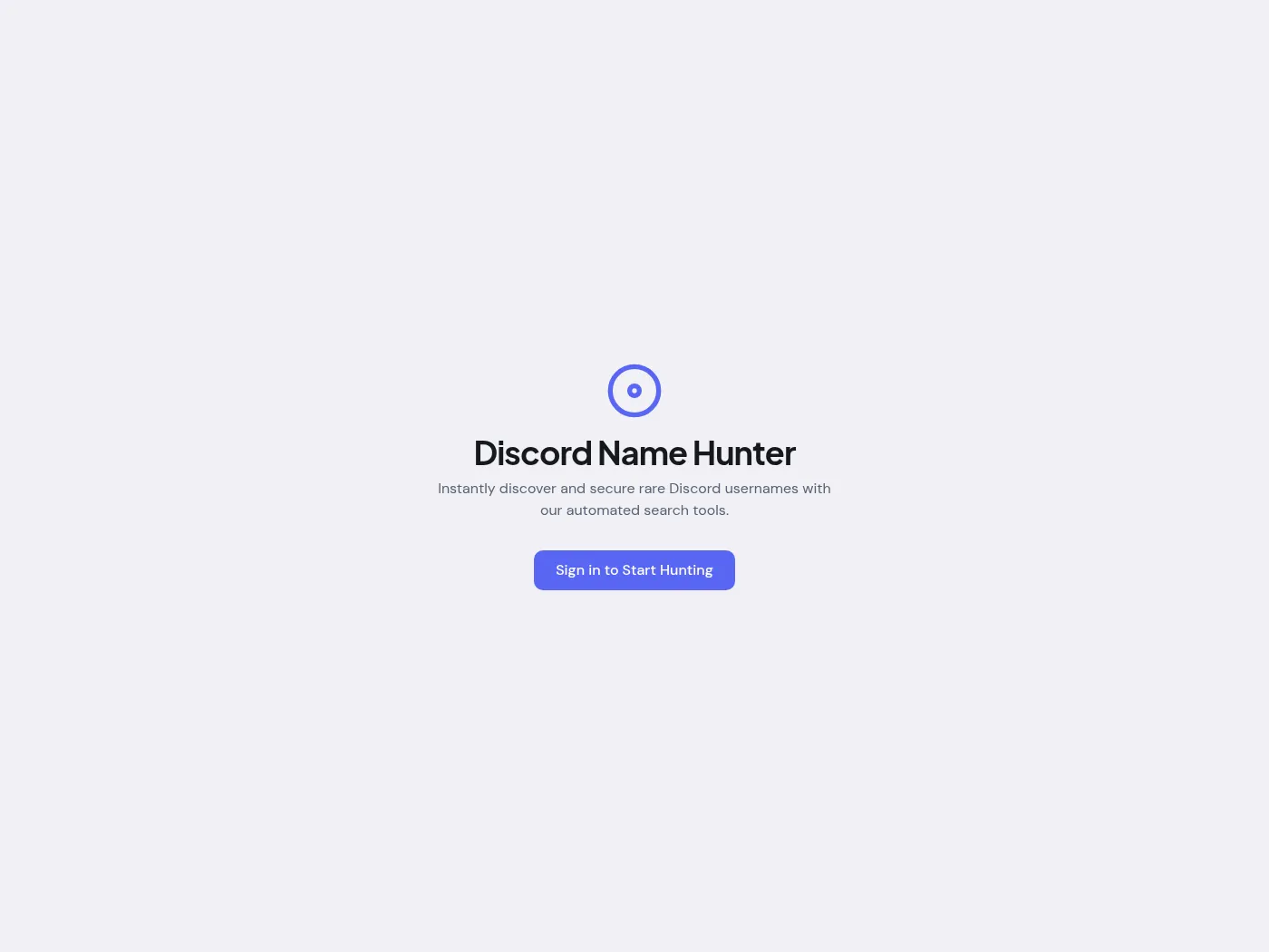 Discord Name Hunter