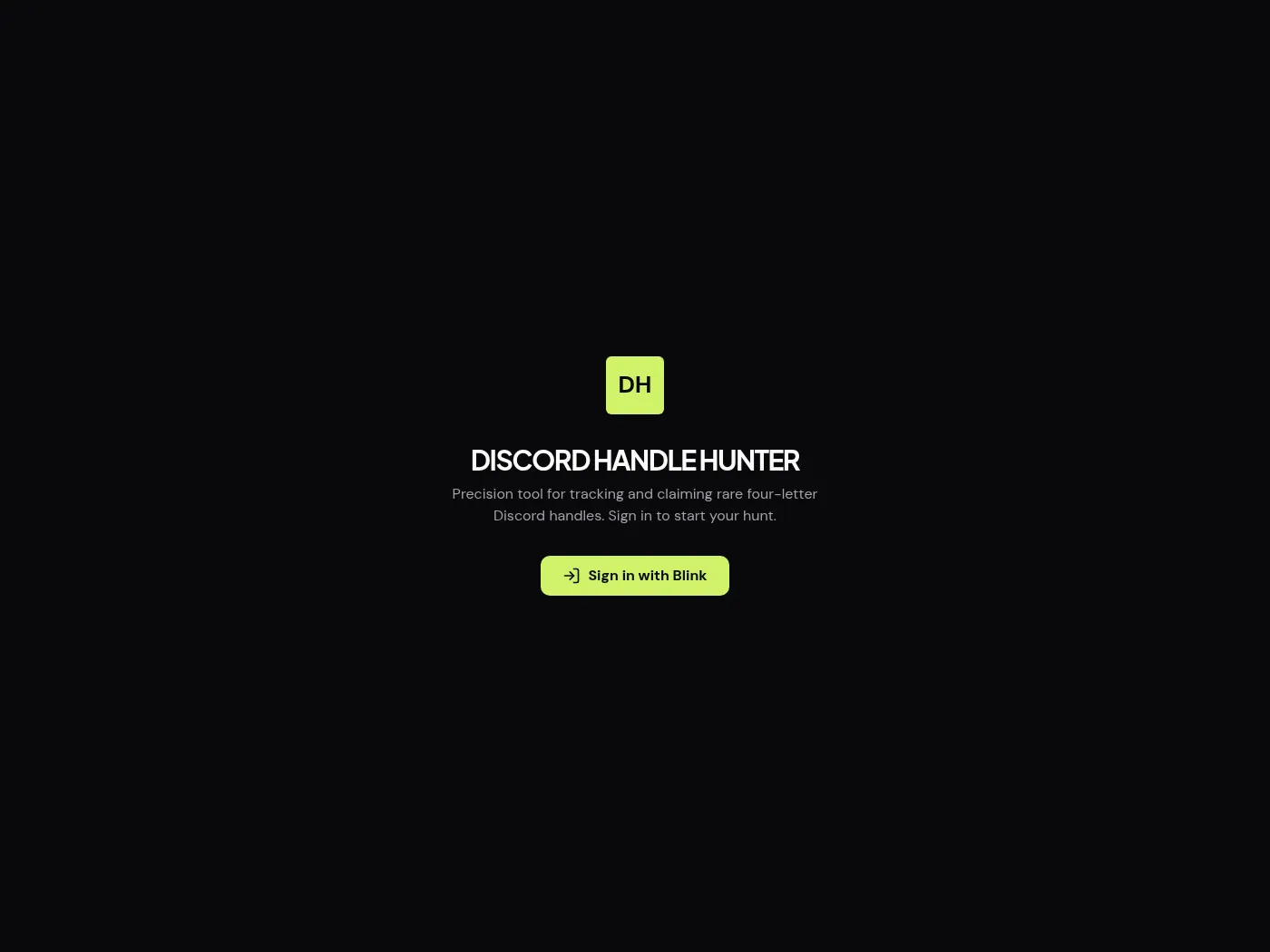 Discord Handle Hunter
