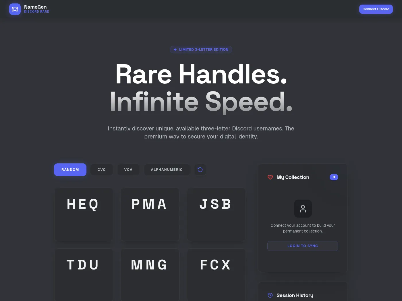 NameGen Discord