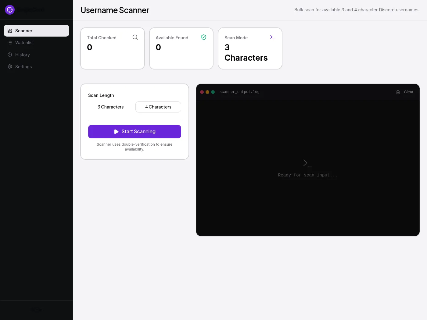 Discord Name Sniper