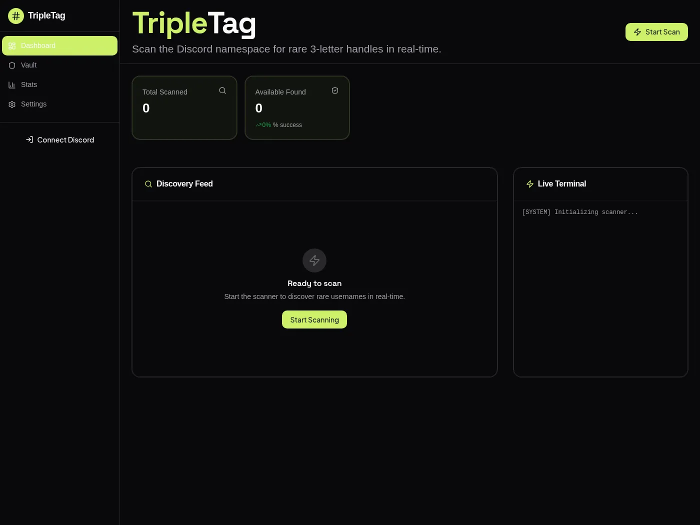 TripleTag Discord Finder