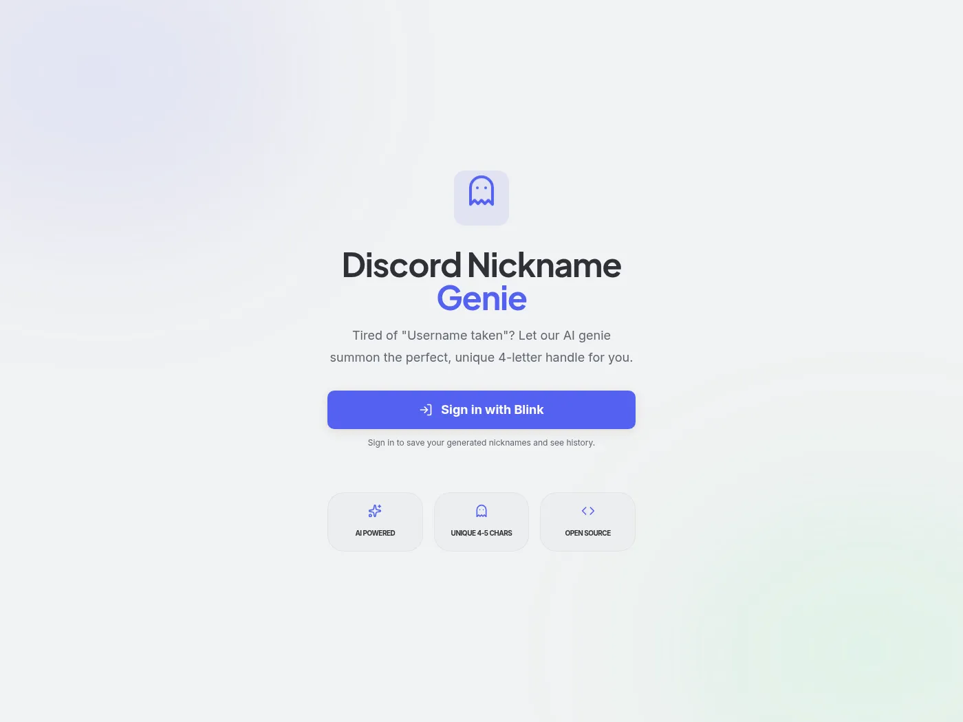 Discord Nickname Genie