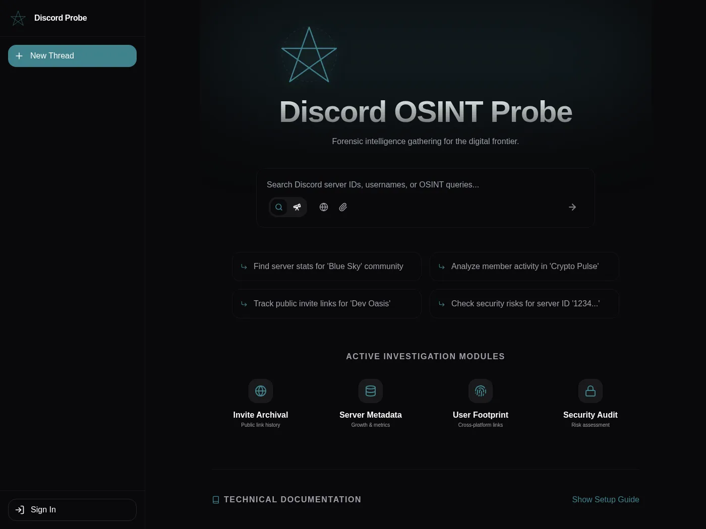 Discord OSINT Bot
