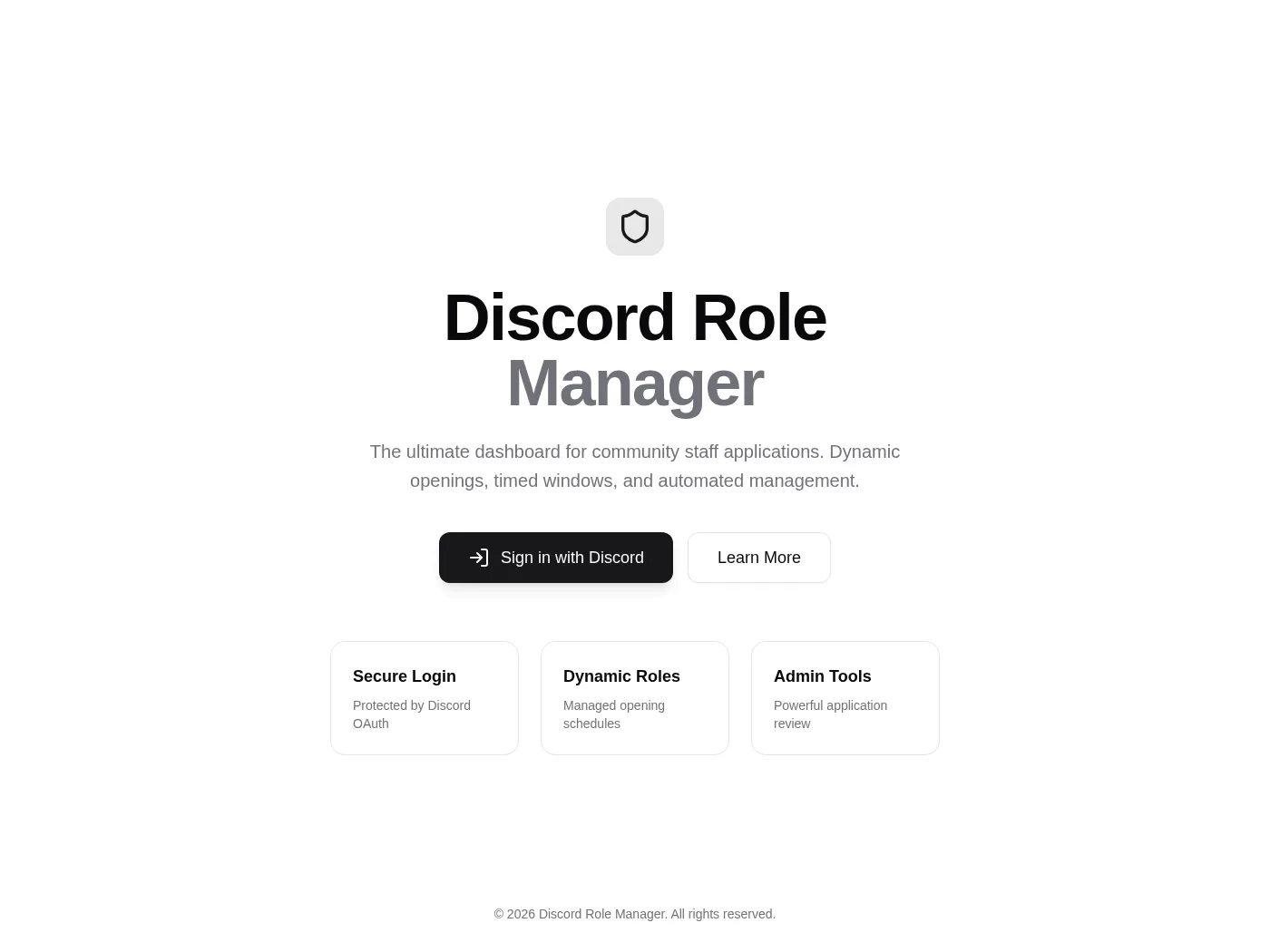 Discord Application