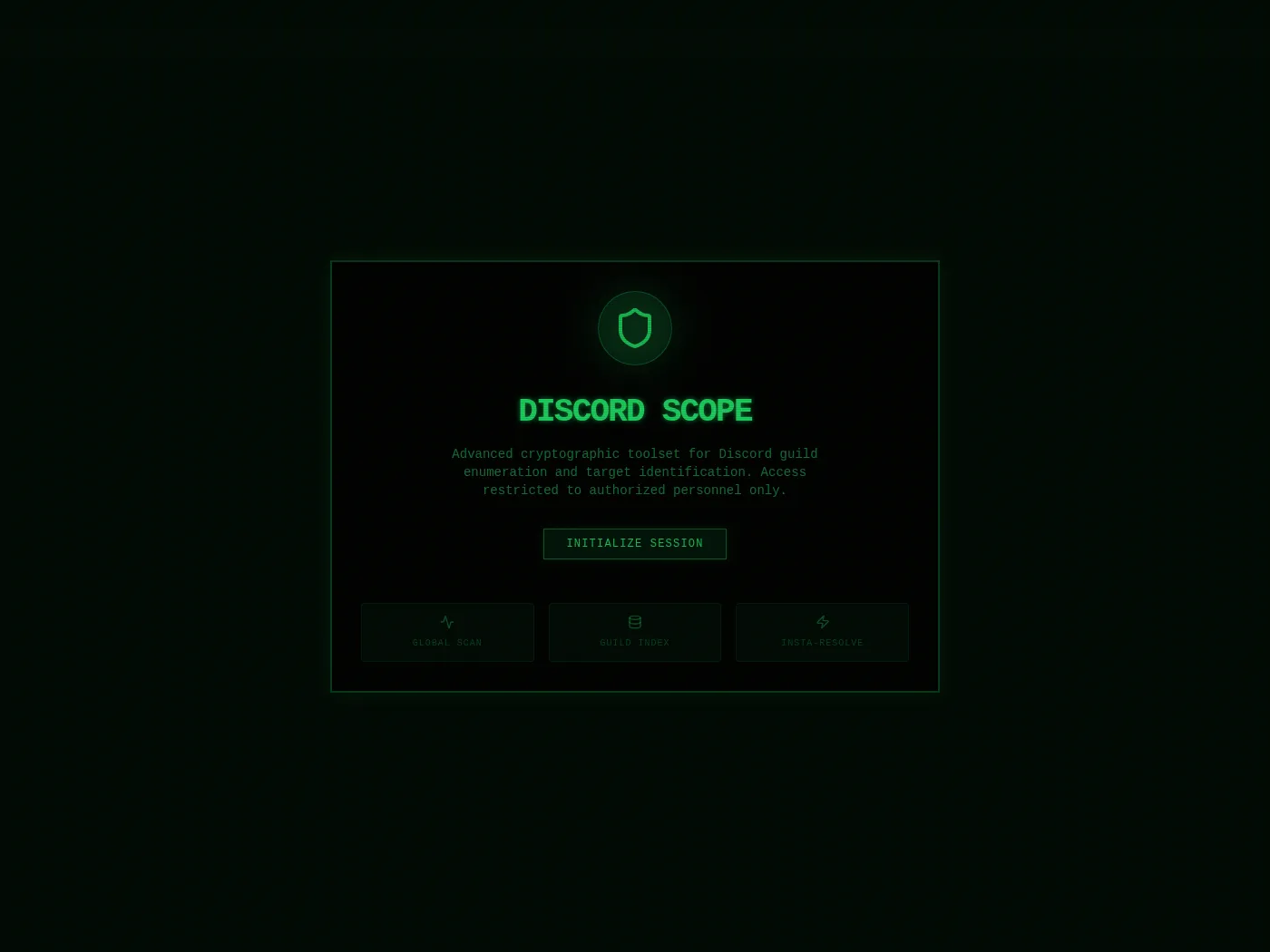 Discord Scope