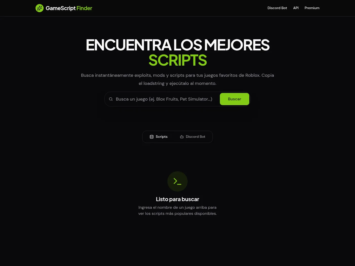 GameScript Finder Bot