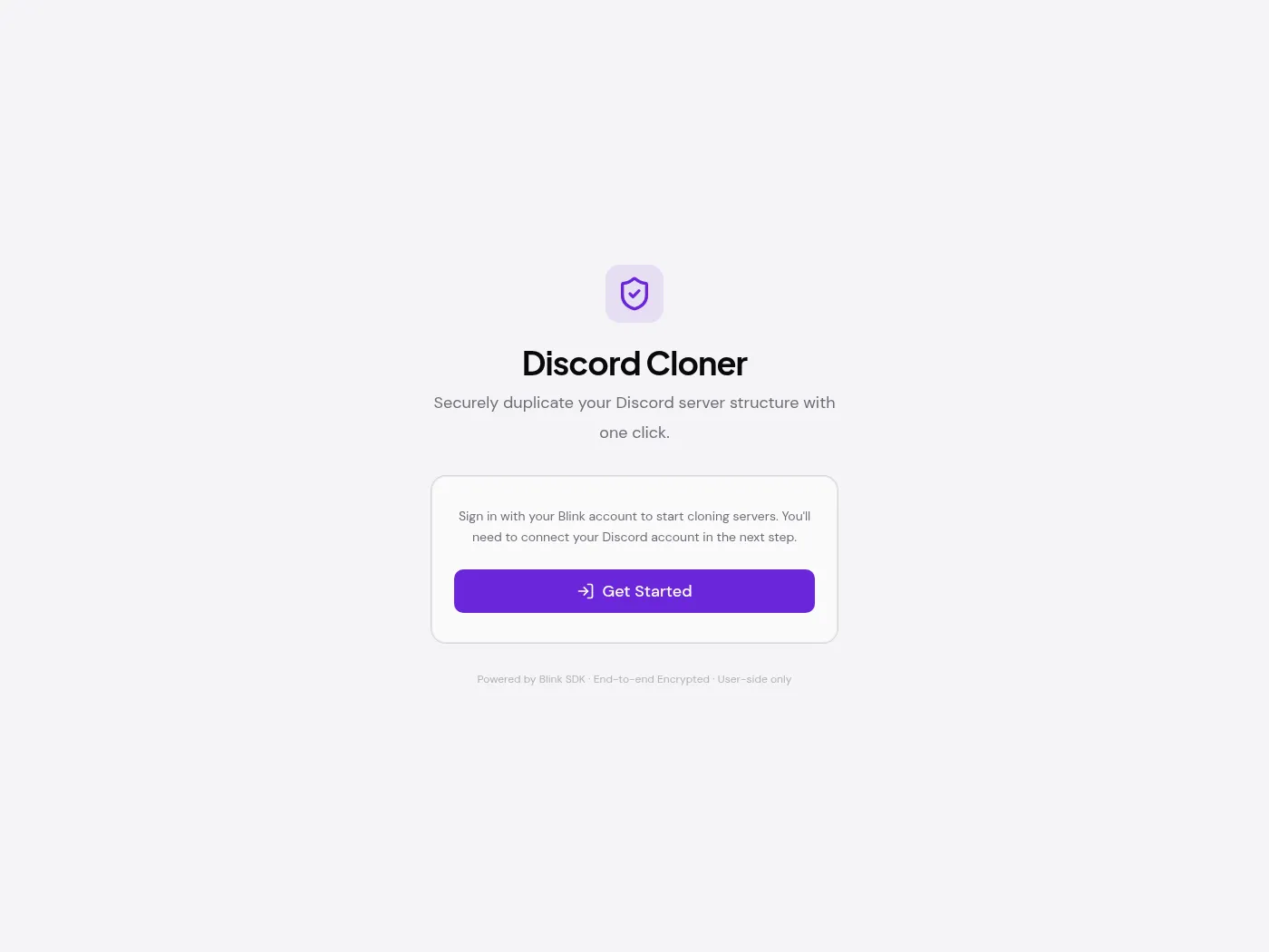 Discord Server Cloner