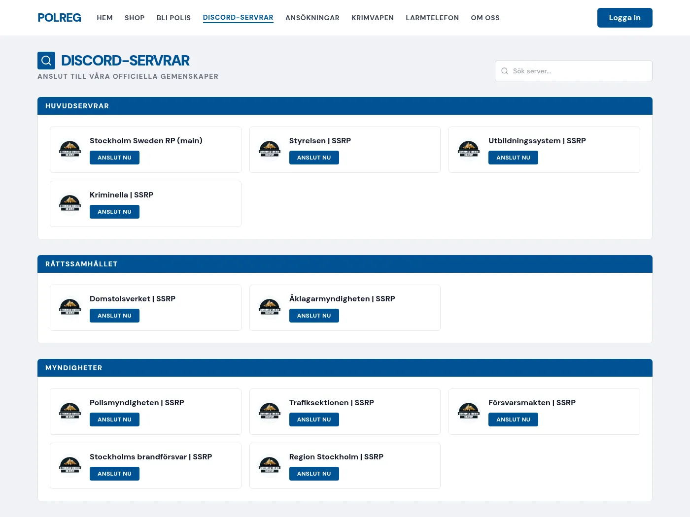 Discord Server Directory