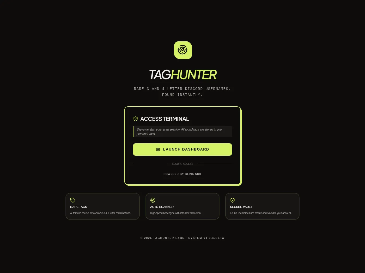 Discord Tag Hunter