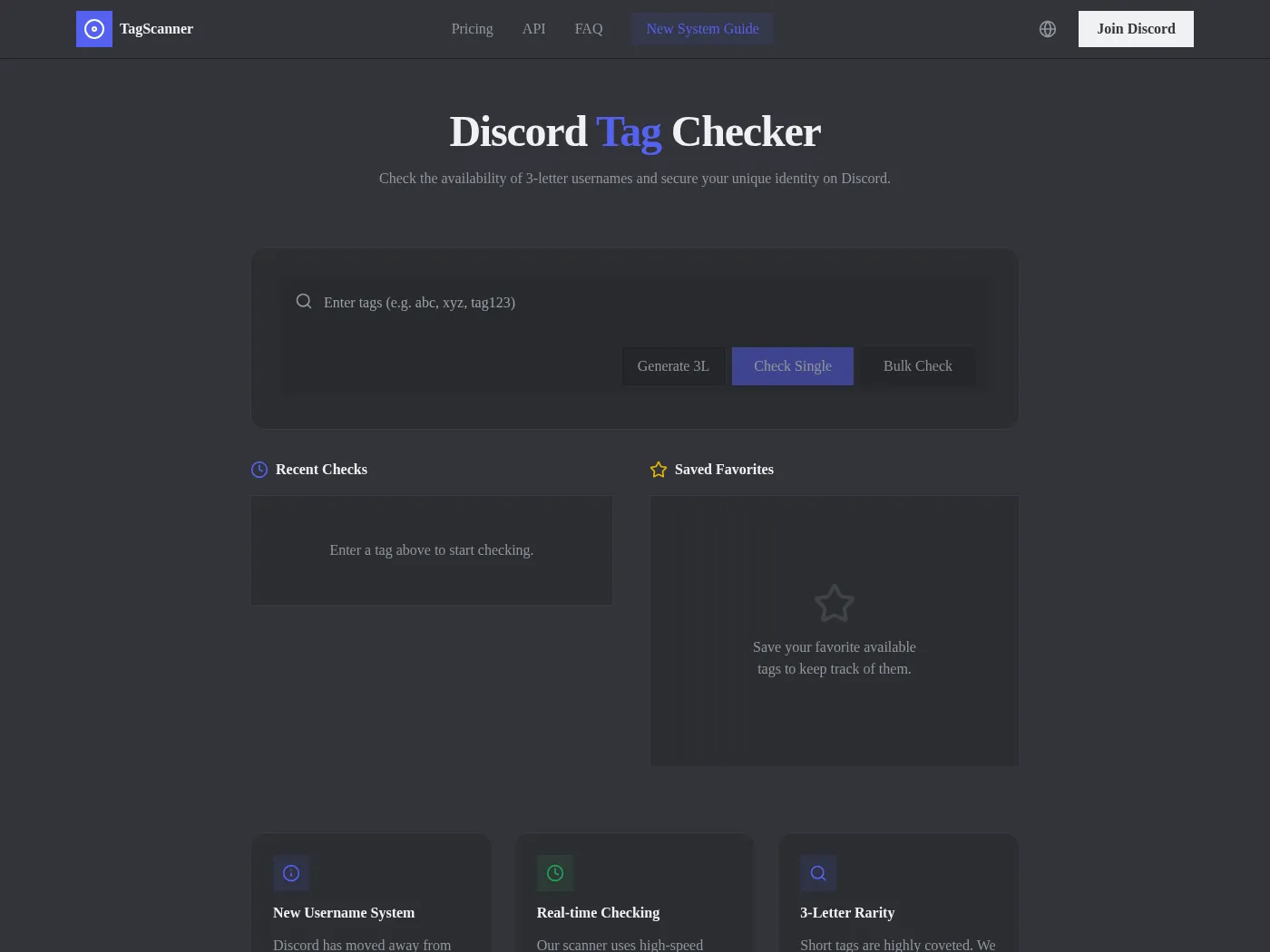 Discord Username Checker