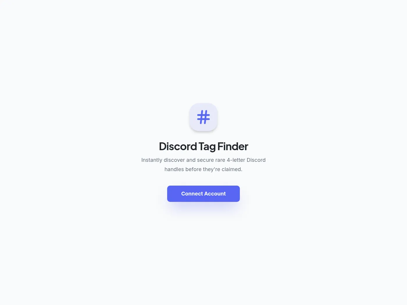 Discord Tag Finder