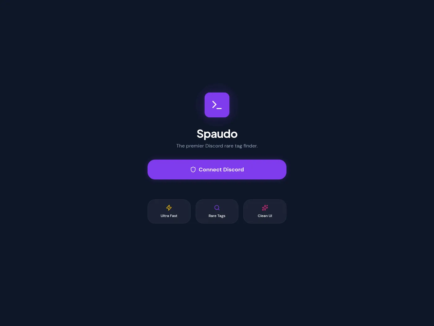 Spaudo Discord Tag Finder