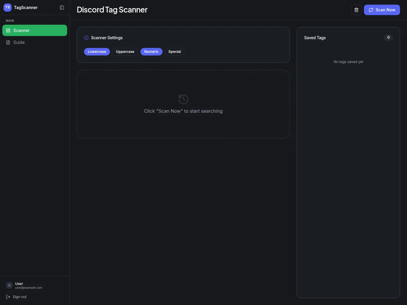 Unused Discord Tag Finder