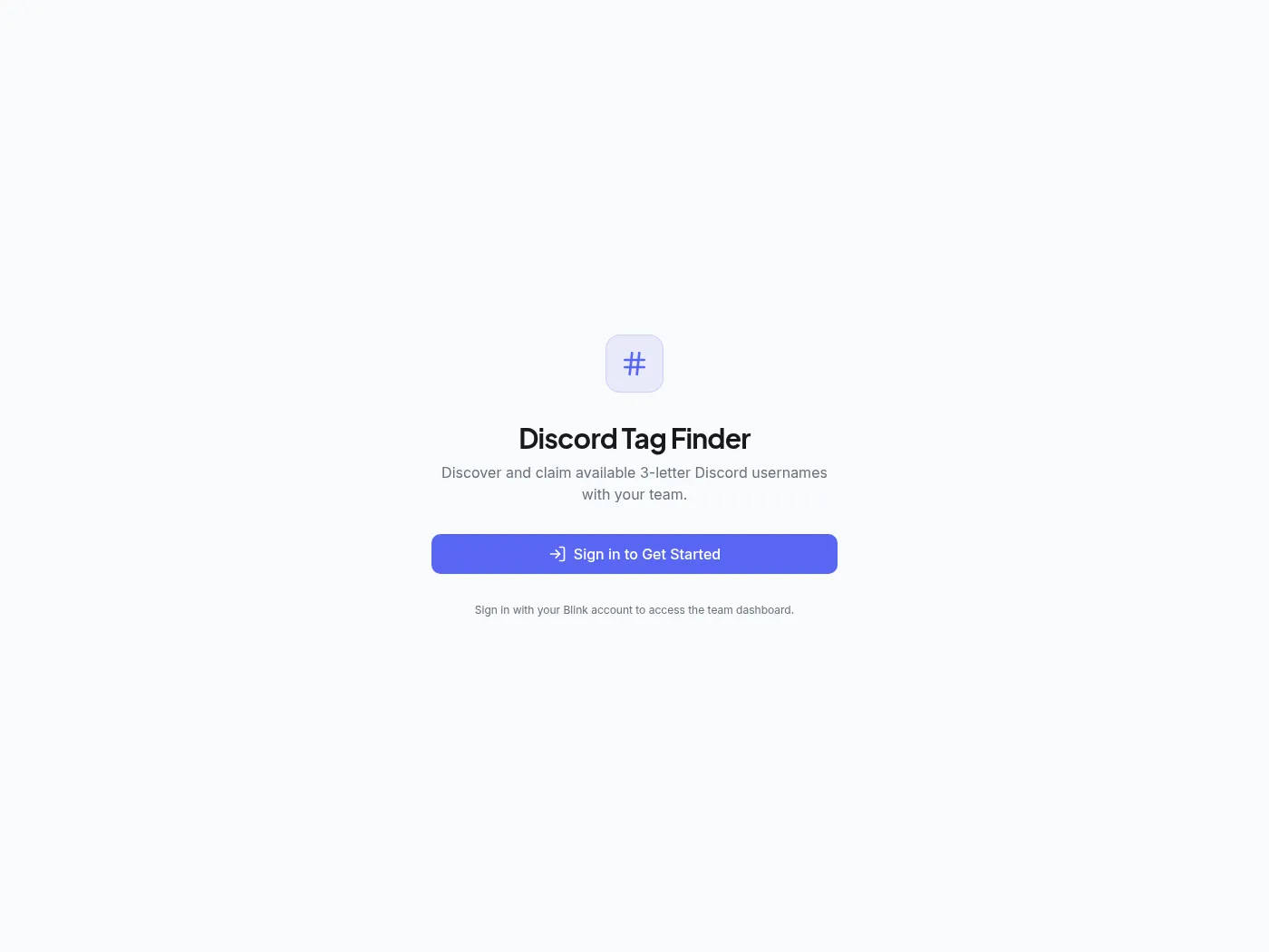 Discord Tag Finder