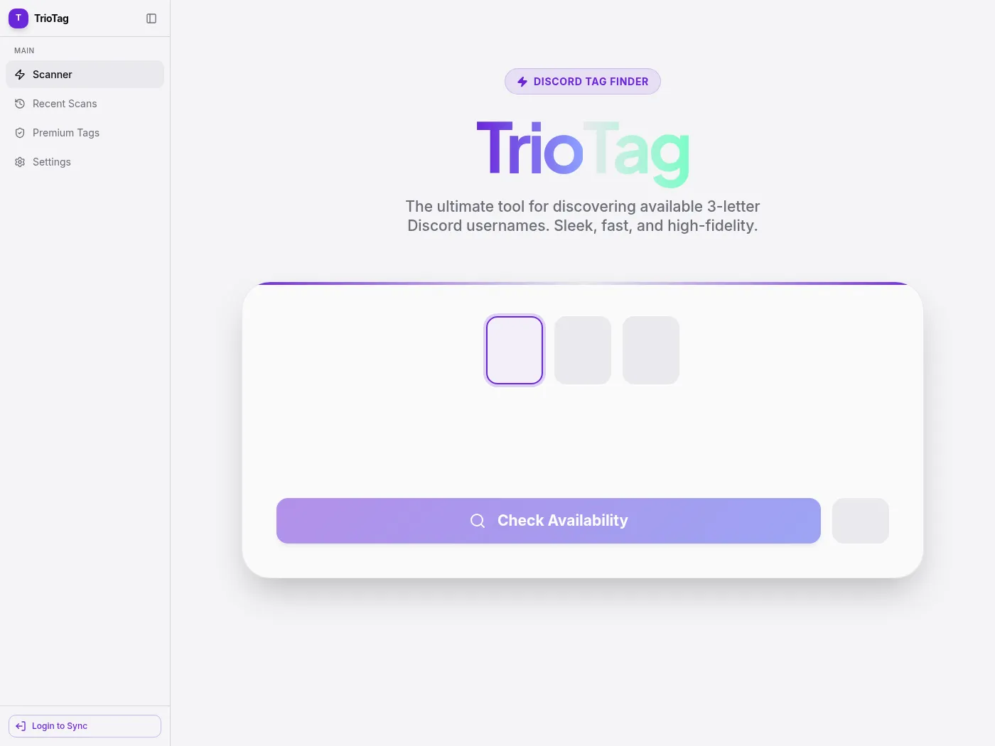 TrioTag Discord Finder