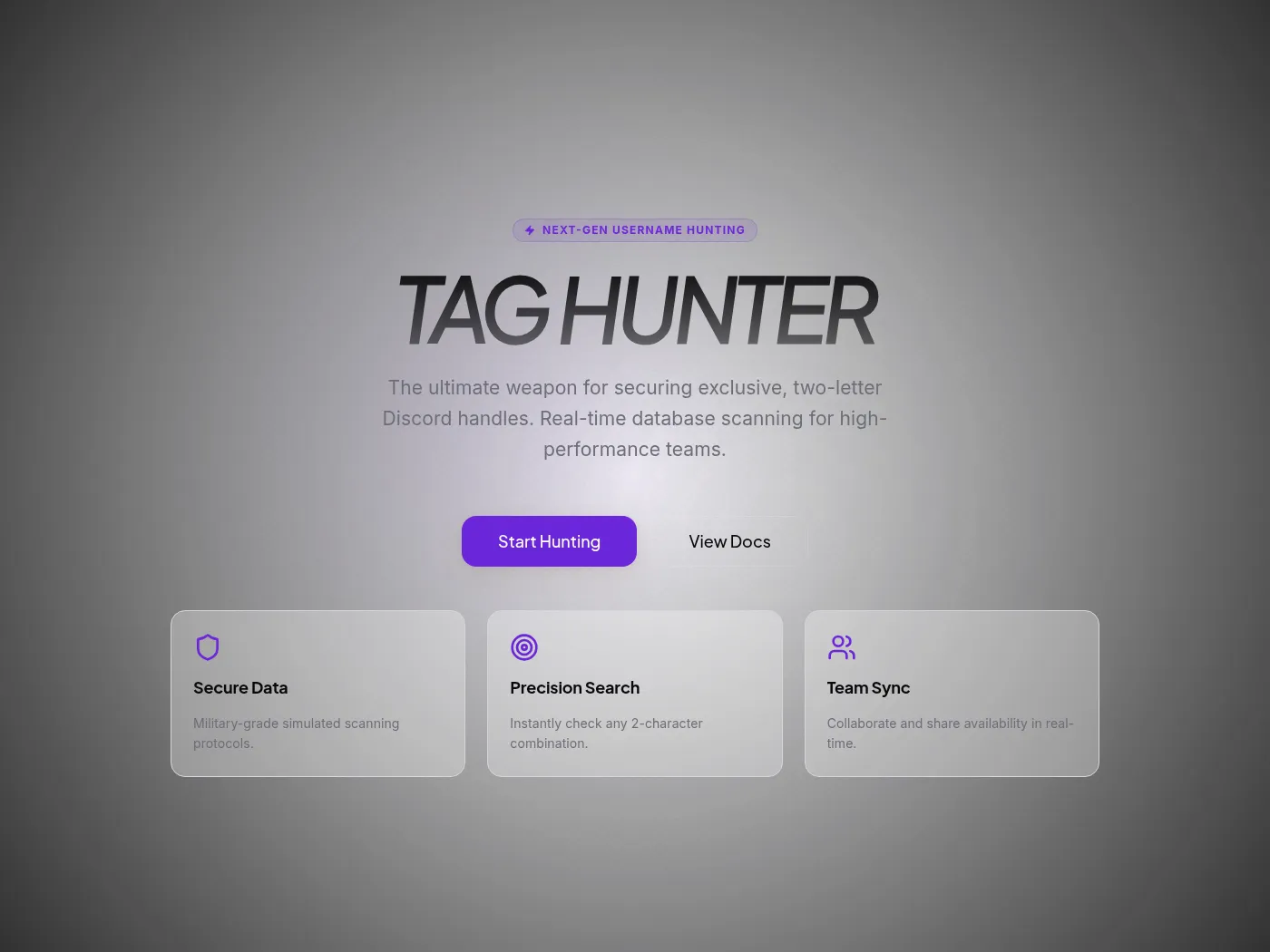 Discord Tag Hunter
