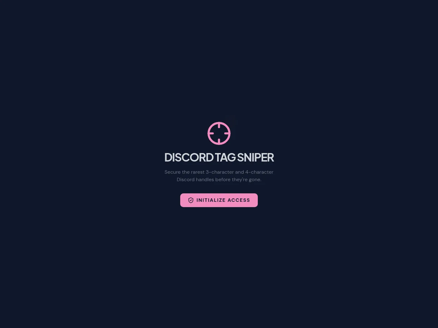 Discord Tag Sniper