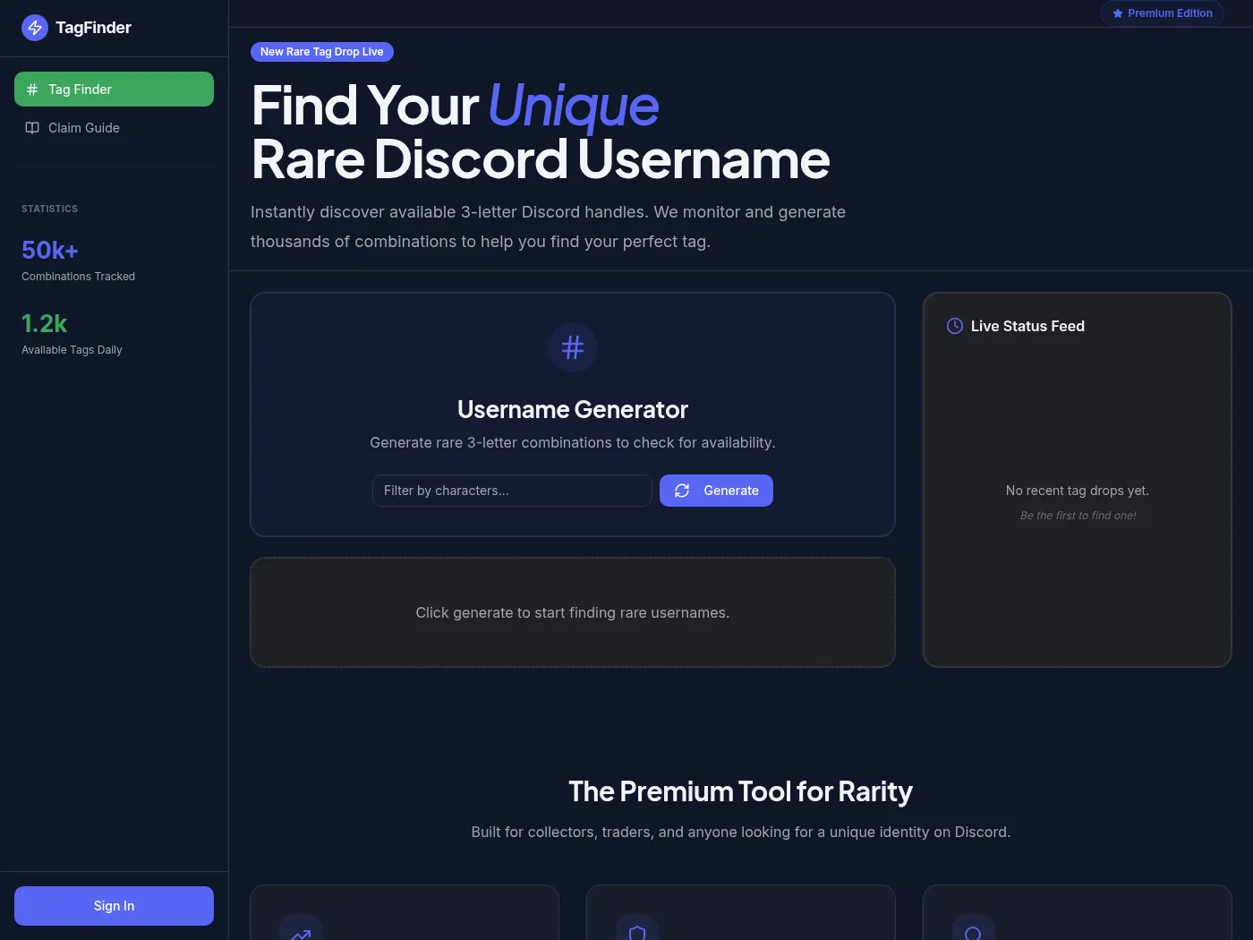 Discord Tag Finder