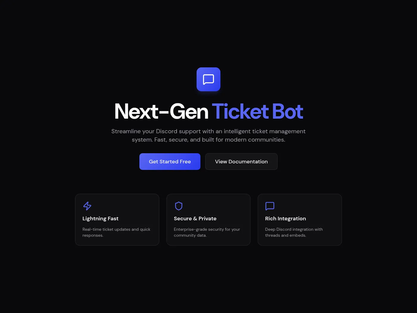 Discord Ticket Bot