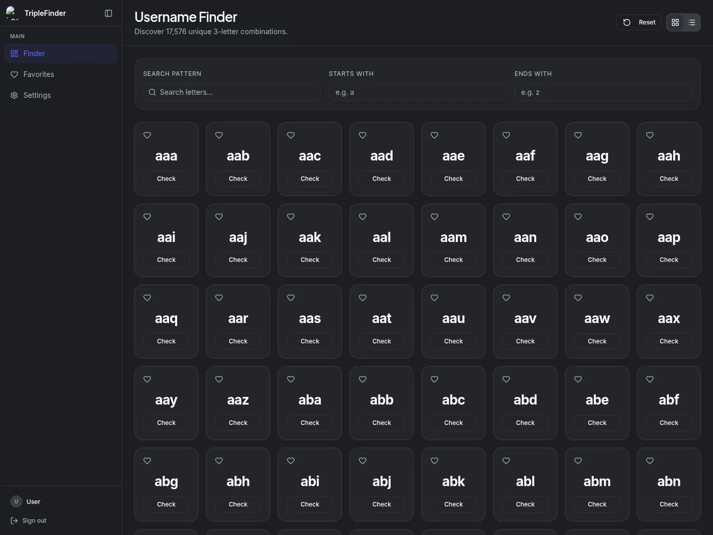 TripleLetter Discord Finder