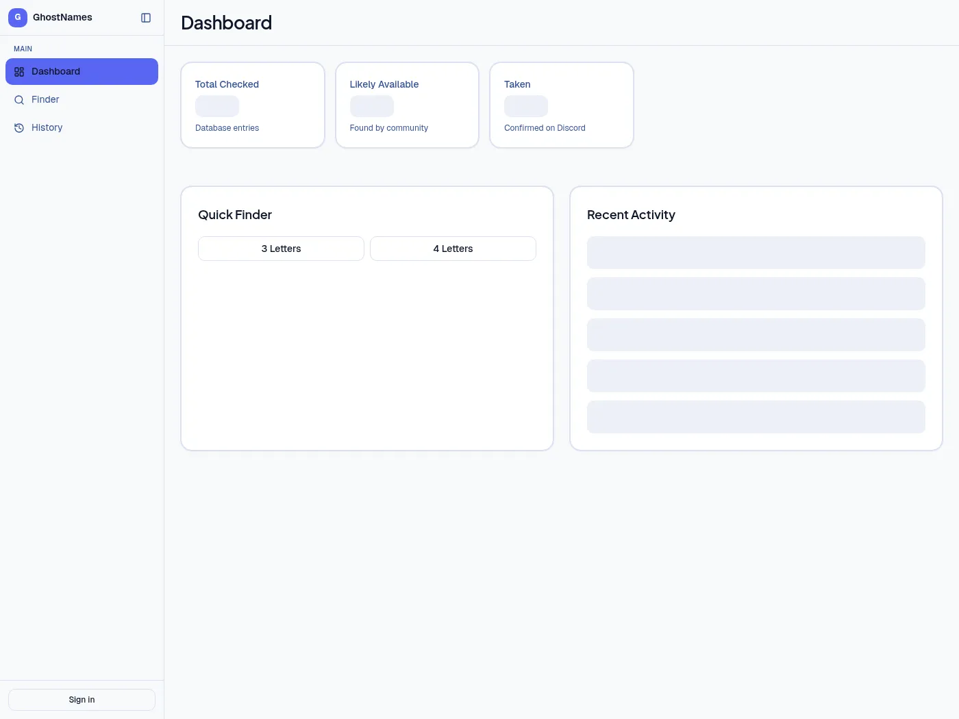 Discord Username Finder