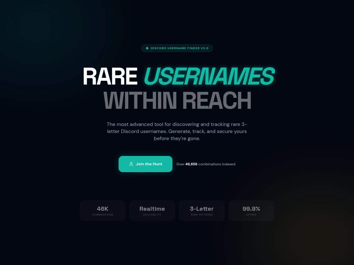 Discord Username Finder