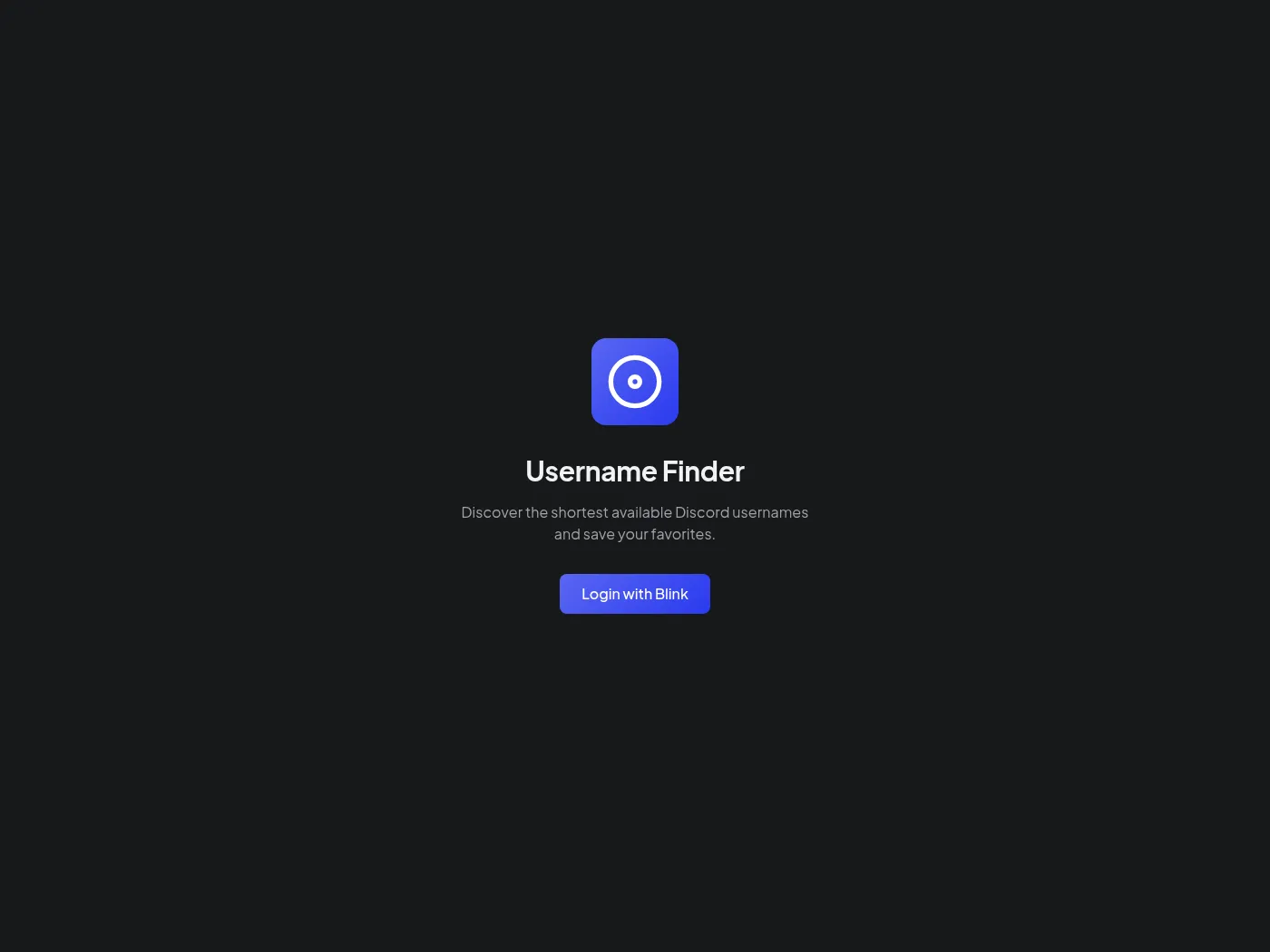 Discord Username Finder