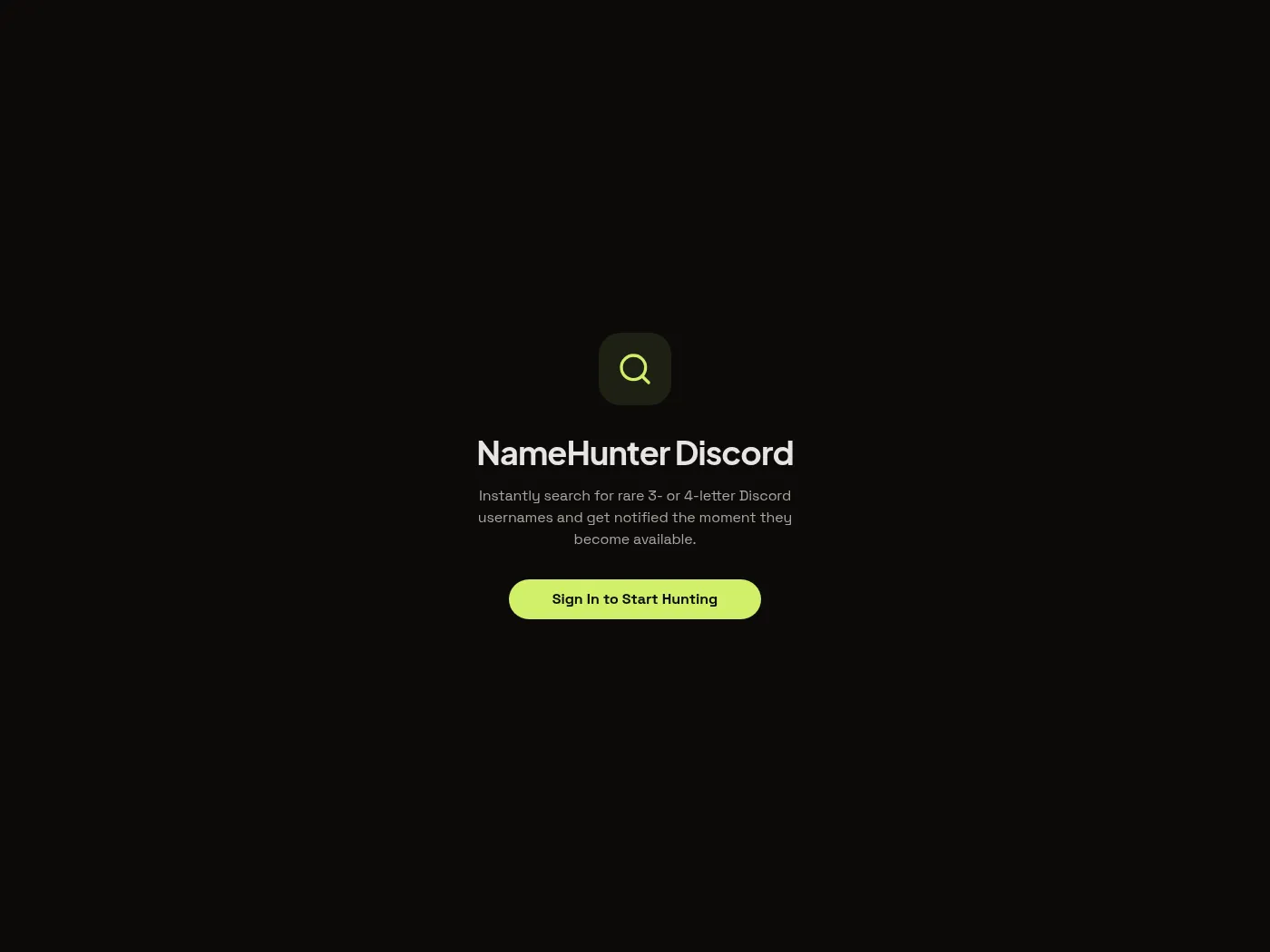 NameHunter Discord Alerts