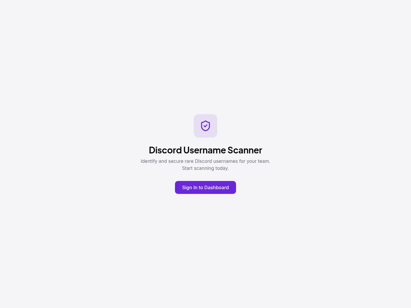 Discord Username Checker