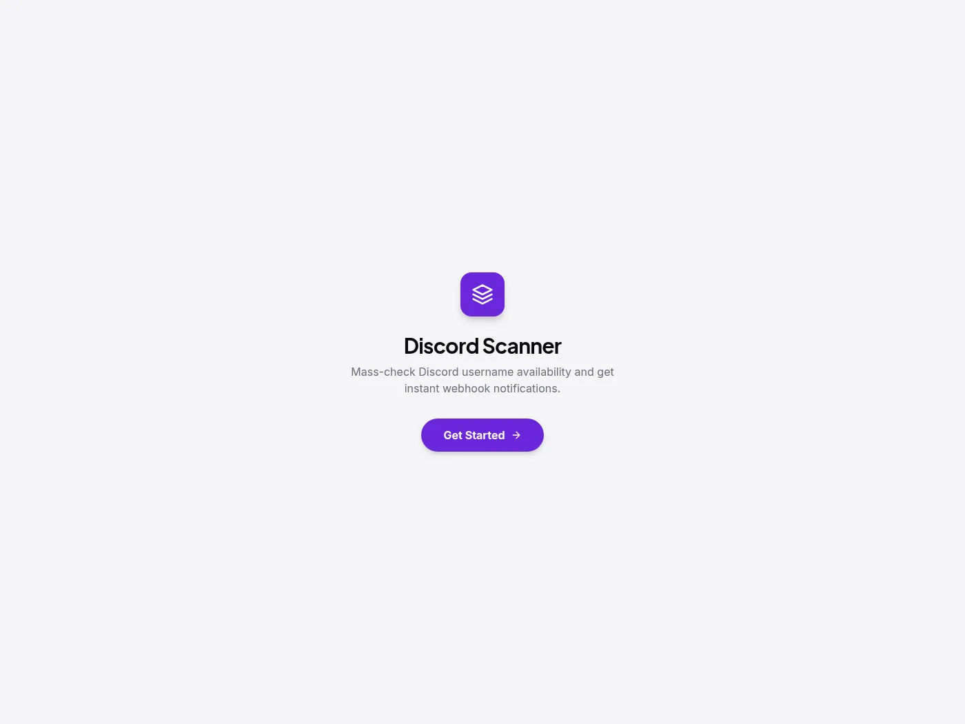 Discord Username Scanner