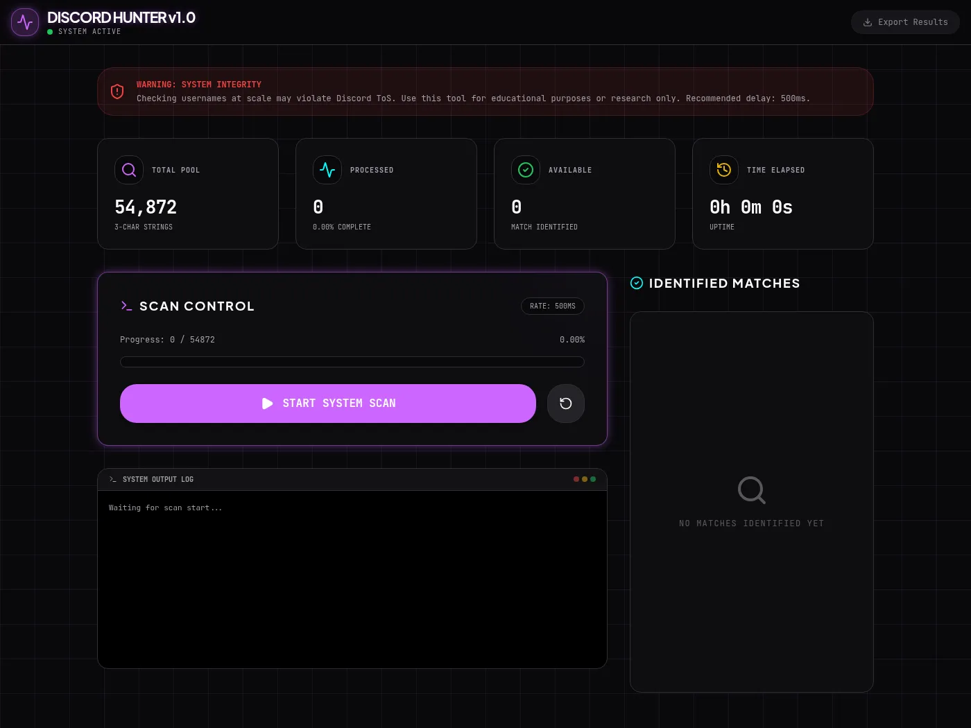 Discord Username Checker