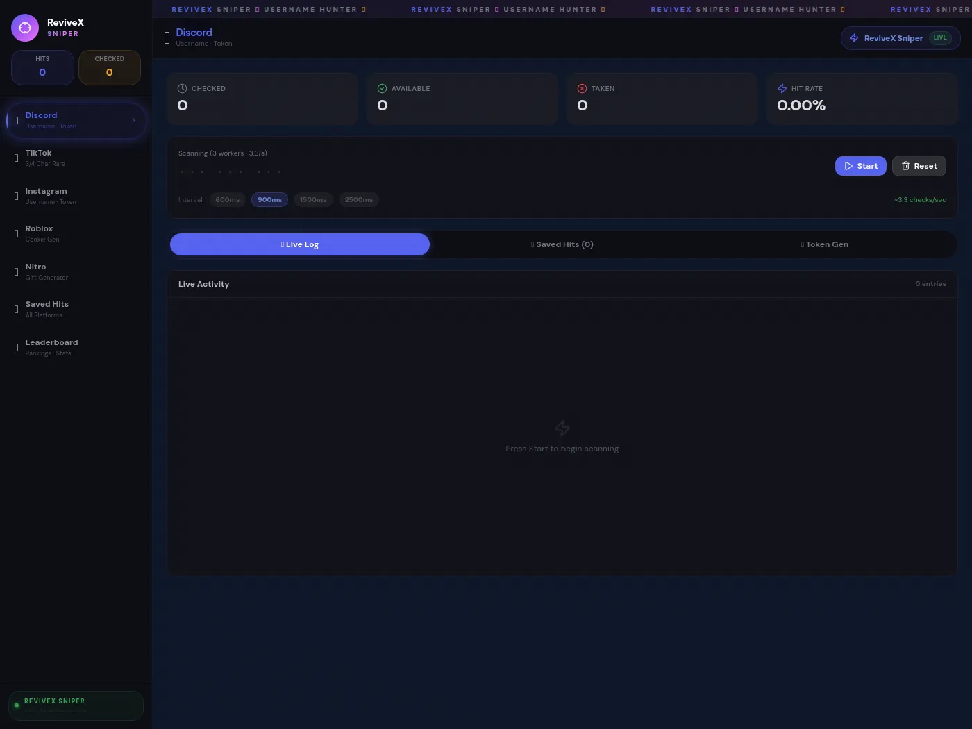 Discord Username Checker