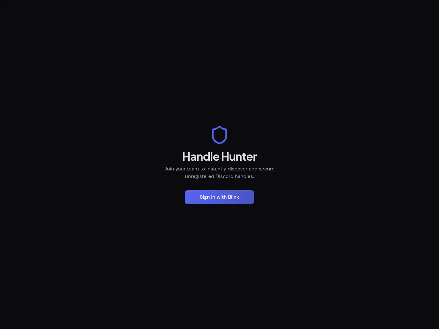 Discord Handle Hunter