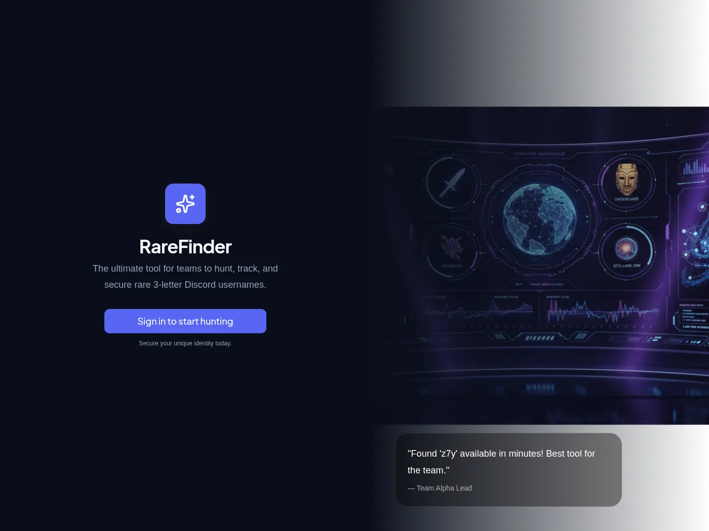 Discord 3-Letter Finder