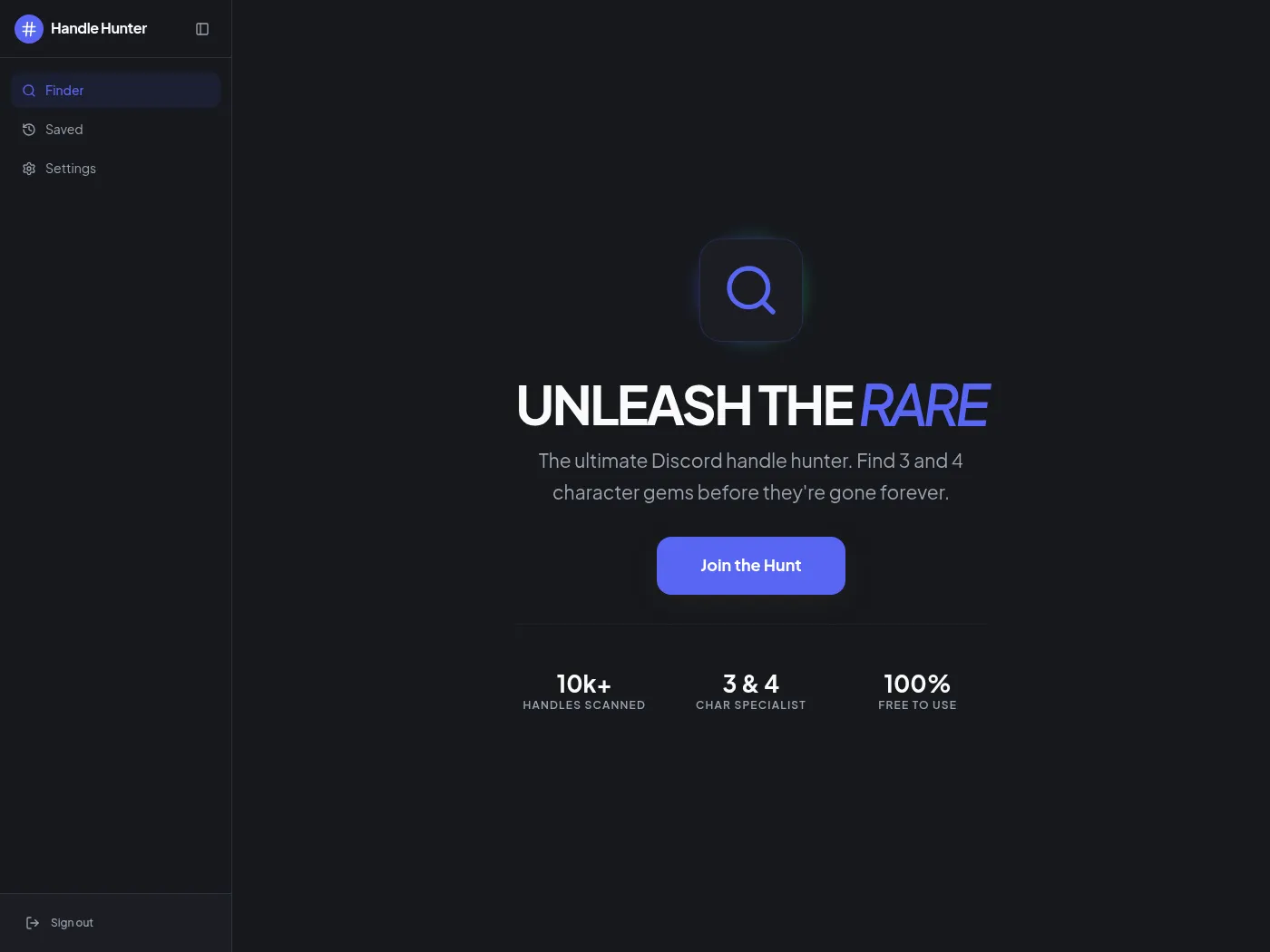 Discord Username Finder