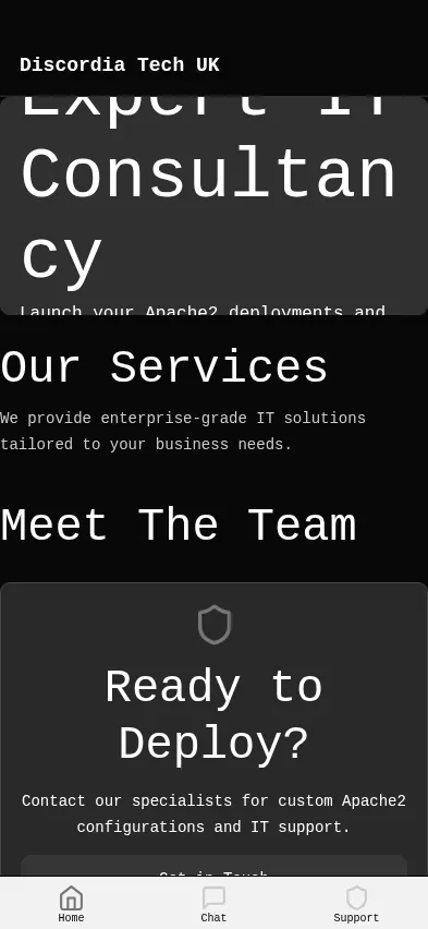 Discordia IT Chat Portal