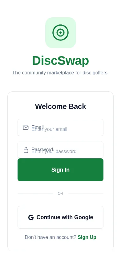 DiscSwap Marketplace