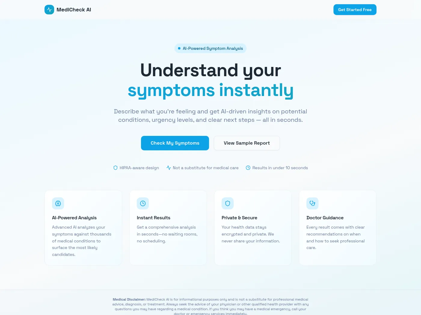 Disease Predictor App
