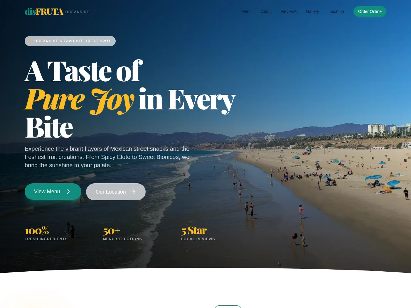 Disfruta Oceanside Web