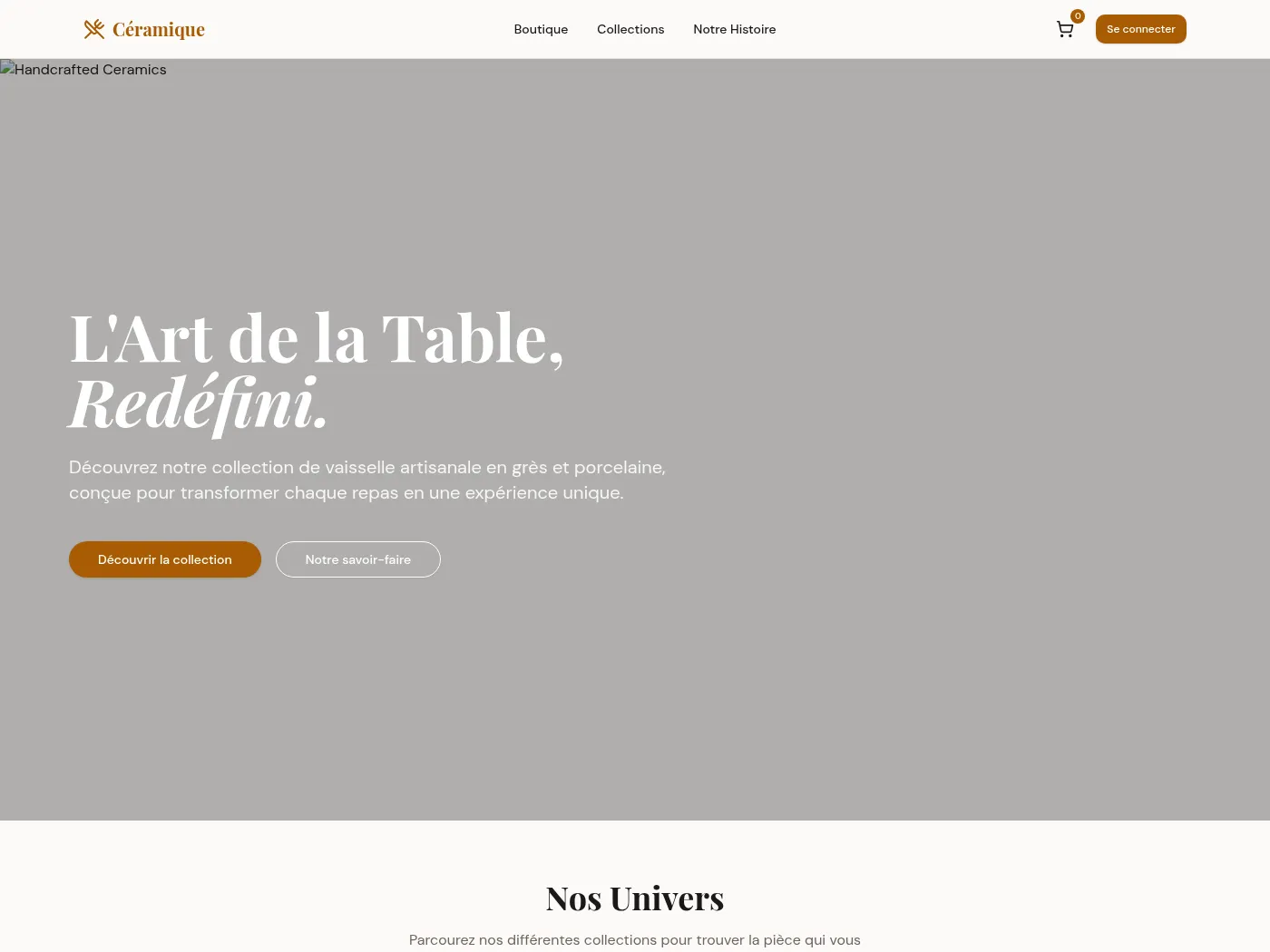 Dishware Online Shop