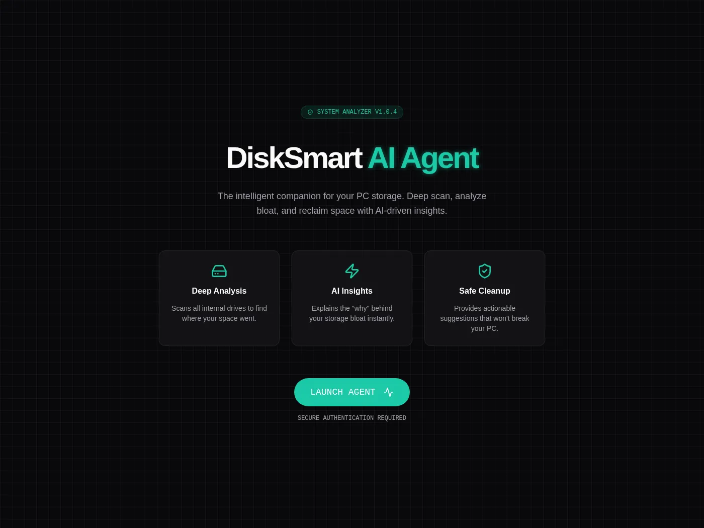 DiskSmart AI Agent