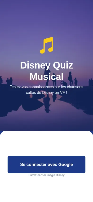 Disney VF Quiz App