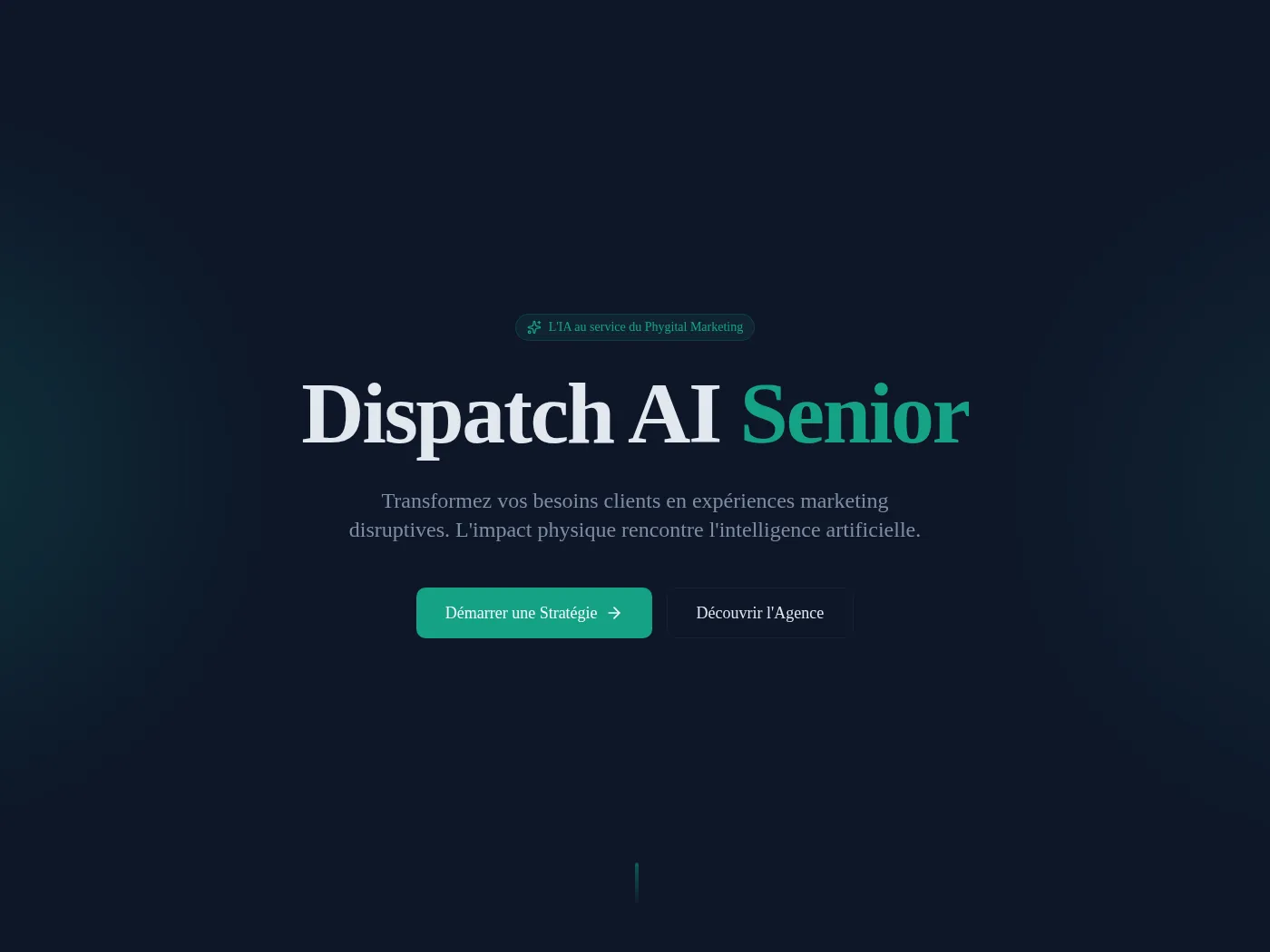 Dispatch AI Project Chief