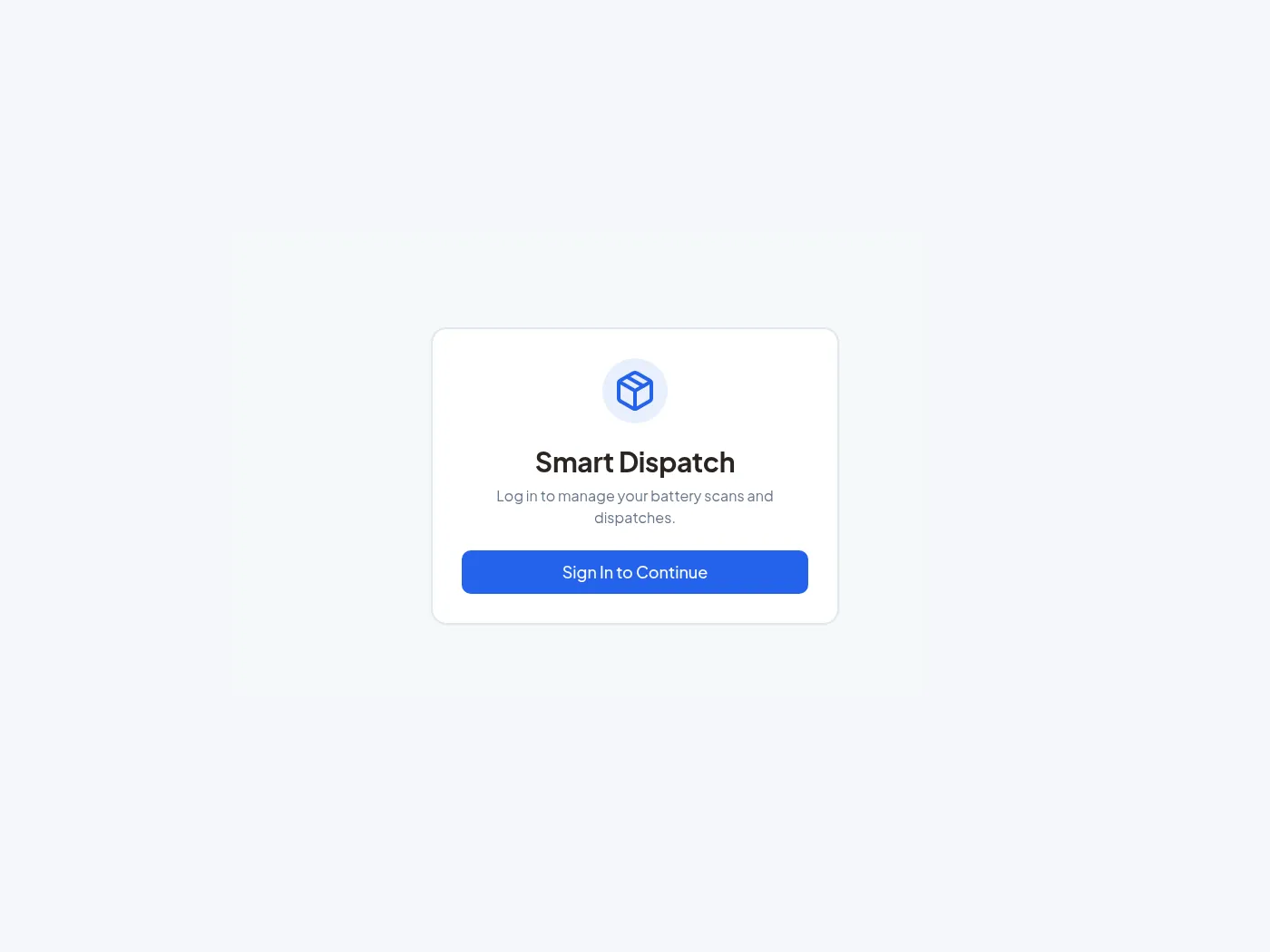 Smart Dispatch Manager